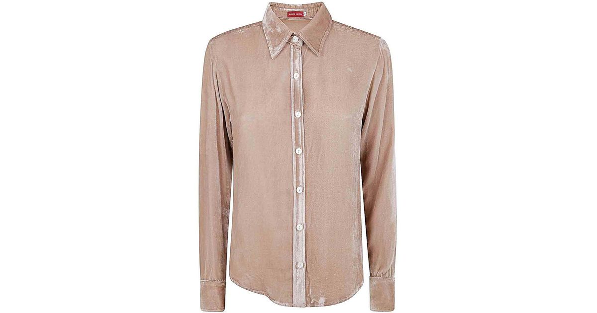 BIANCO LEVRIN Audrey Shirt in Pink | Lyst