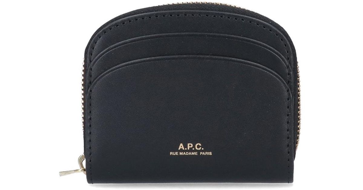 A.P.C. Small Wallet in Blue | Lyst