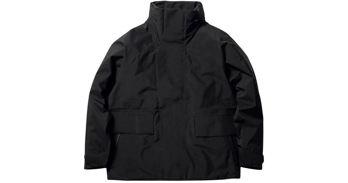 Goldwin Gore-Tex Field Shell Jacket in Black for Men | Lyst