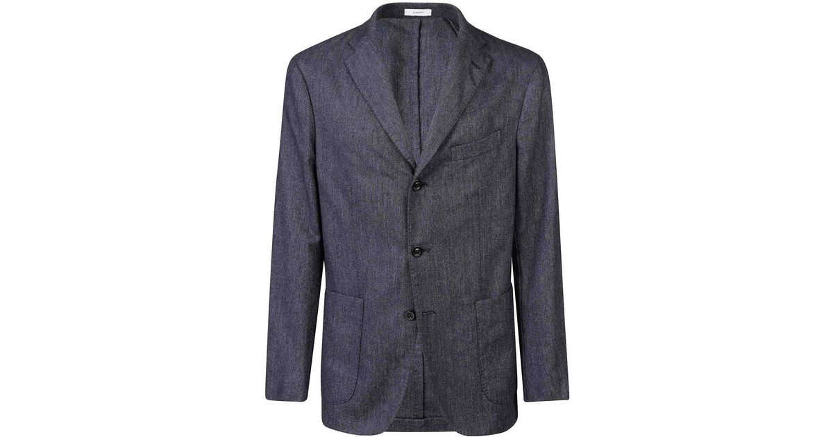 Boglioli Jacket in Blue for Men | Lyst UK