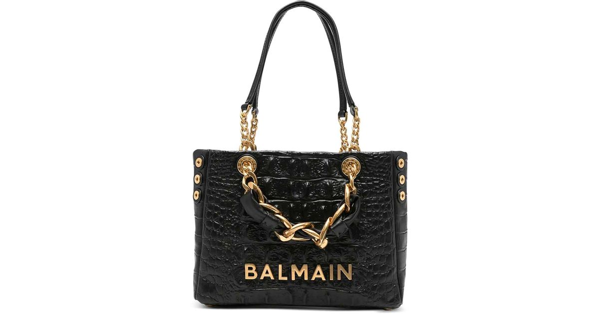 Balmain Bag in Black | Lyst UK
