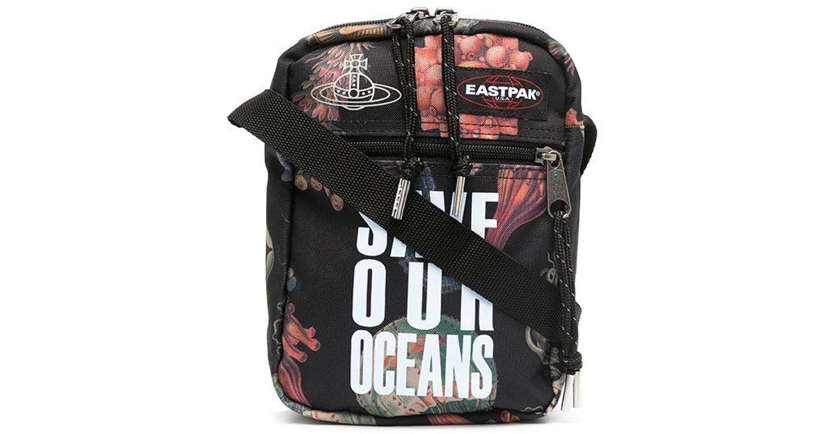 Eastpak Vivienne Westwood 'Save Our Oceans' Collaboration Messenger Bag ...