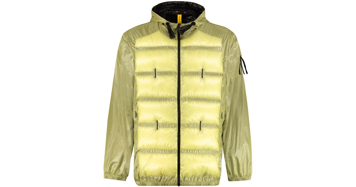 5 MONCLER CRAIG GREEN Hiles Technical Fabric Hooded Jacket in Green for ...