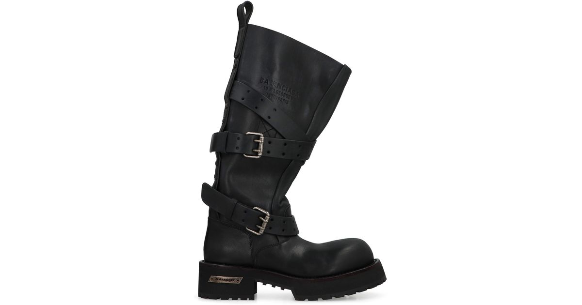Balenciaga High Venom Boots in Black | Lyst UK