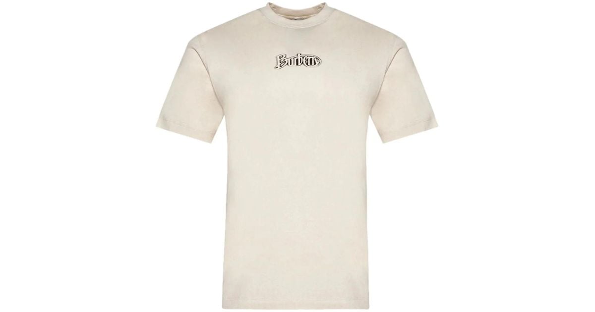 Burberry Signature Logo Tundra T-Shirt in White for Men | Lyst