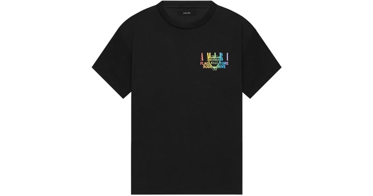 Amiri Xo Beverly Hills T-Shirt in Black for Men | Lyst UK