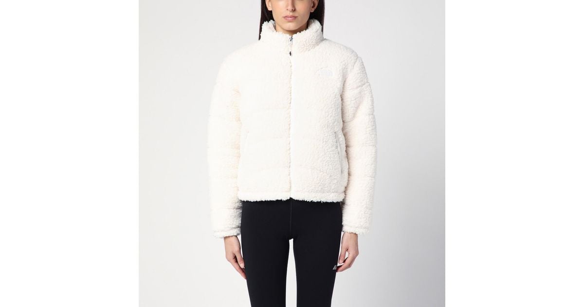 The North Face Tnf 2000 White Fleece Jacket | Lyst