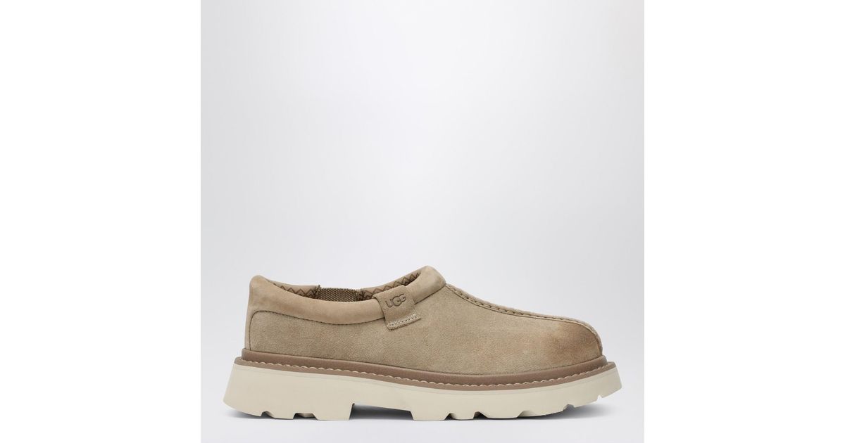UGG Slip On Tasman Lug in Natural for Men | Lyst
