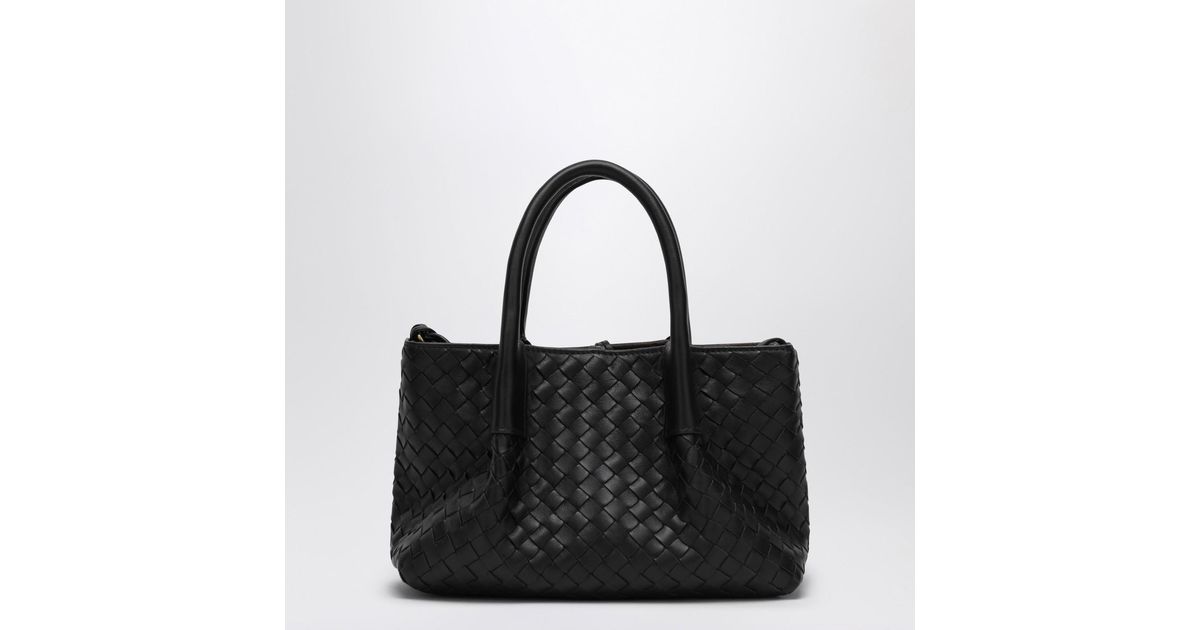 Bottega Veneta Small Pinacoteca Bag in Black | Lyst