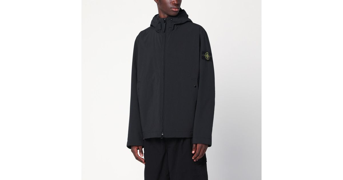 Stone Island 4100086 Soft Shell-R in Blue for Men | Lyst UK