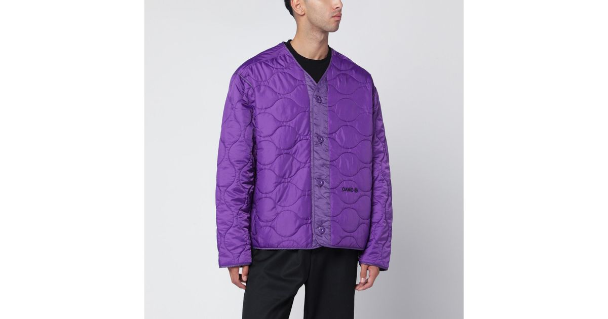 OAMC Combat Liner Jacket in Purple for Men | Lyst UK