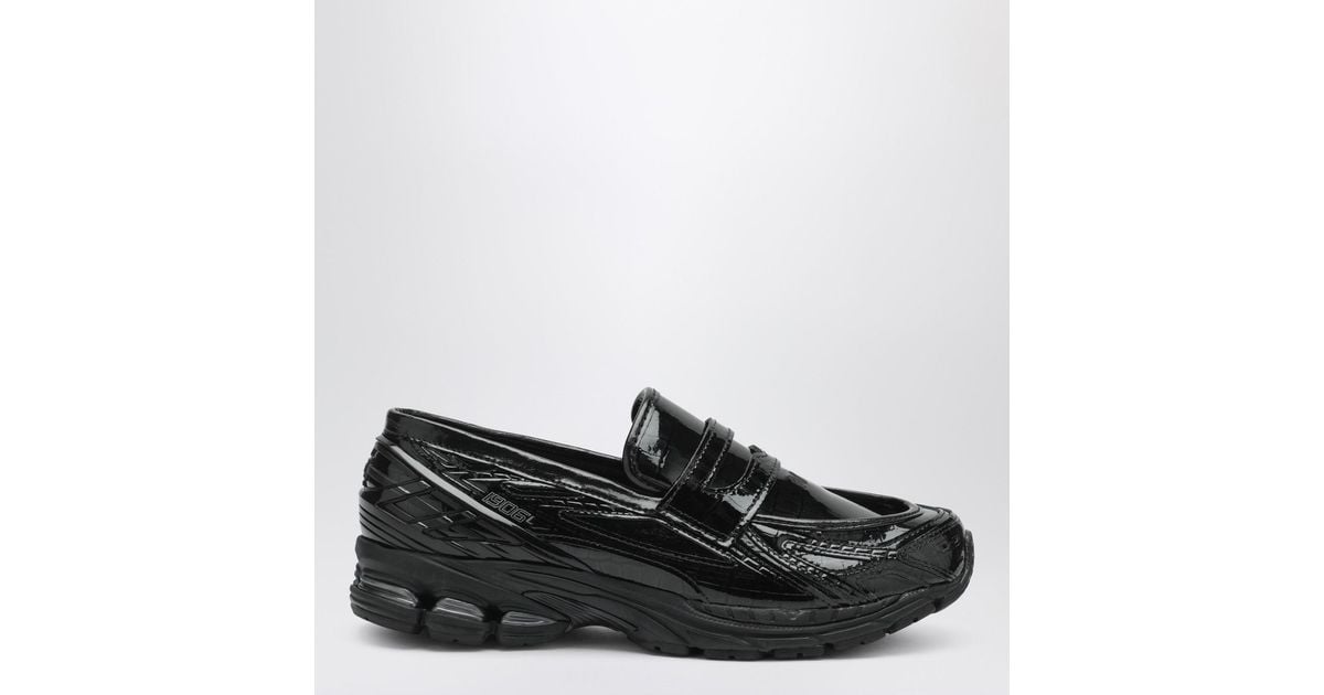 New Balance 1906l Patent Leather Loafer-style Sneakers in Black for Men ...