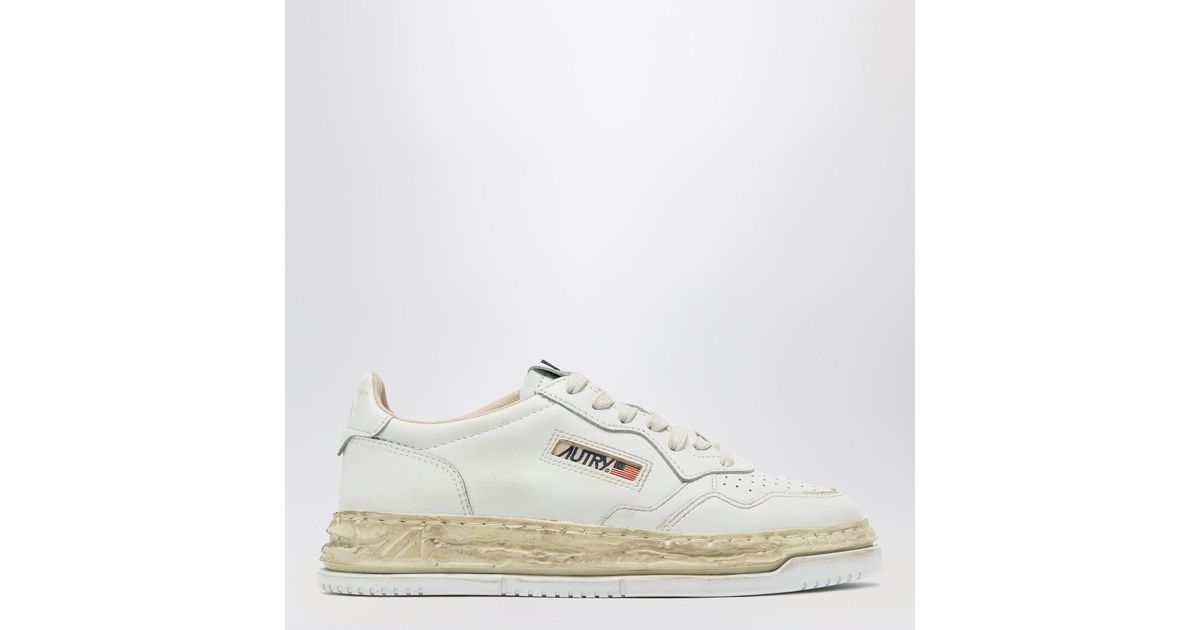 Autry X Mihara Yasushiro Sup Vint Sneaker in White | Lyst