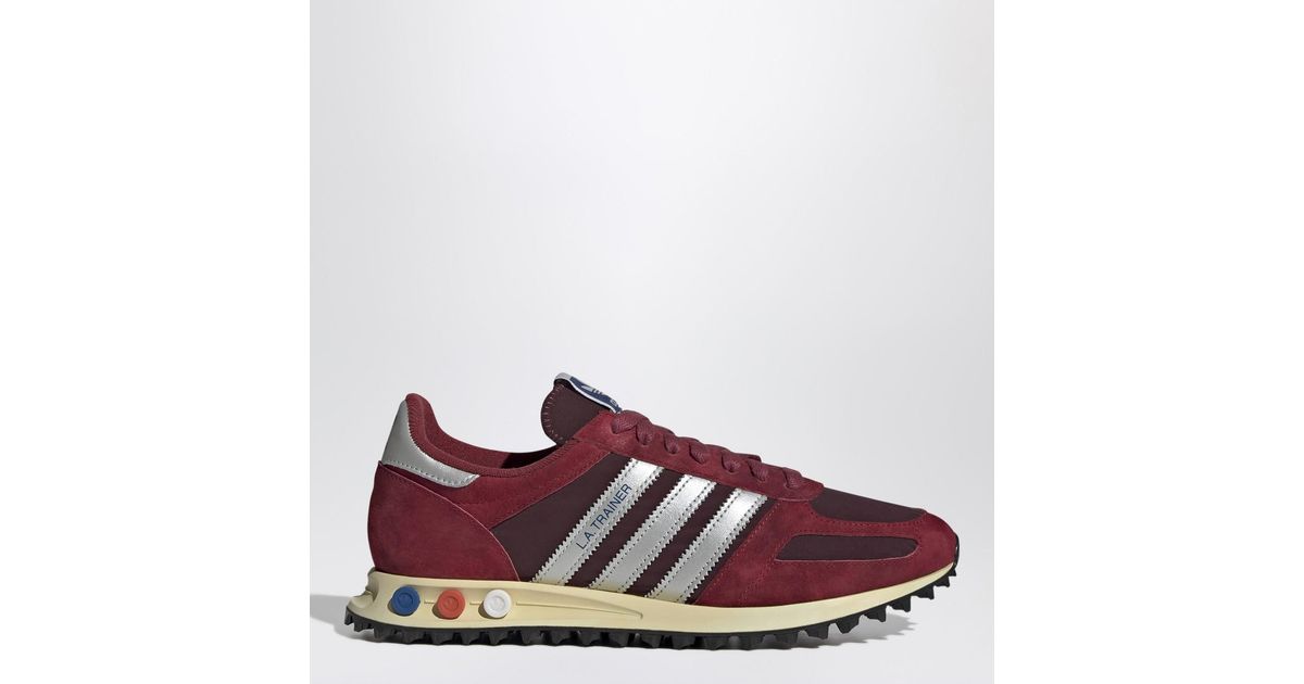 adidas Originals Sneaker La Trainer Og Noble/ Metallic in Red for Men ...
