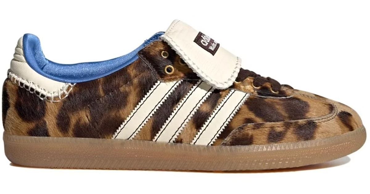 adidas Samba Pony Wales Bonner Leopard in Black | Lyst