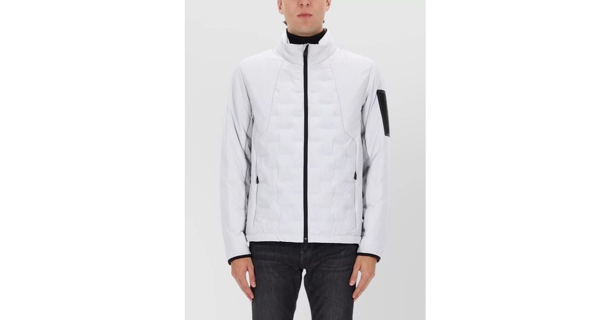 BOSS Down Puffer Jacket in White for Men | Lyst