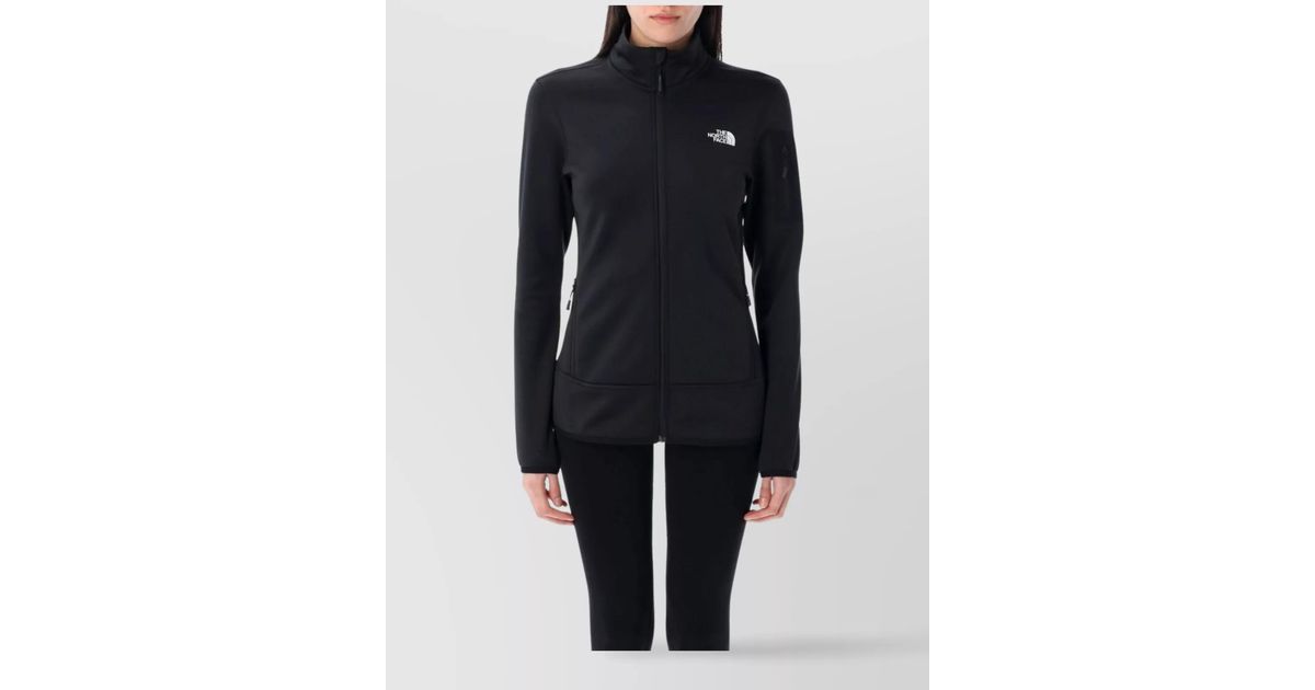 The North Face Shell Jacket With Arm And Side Pockets in Blue | Lyst