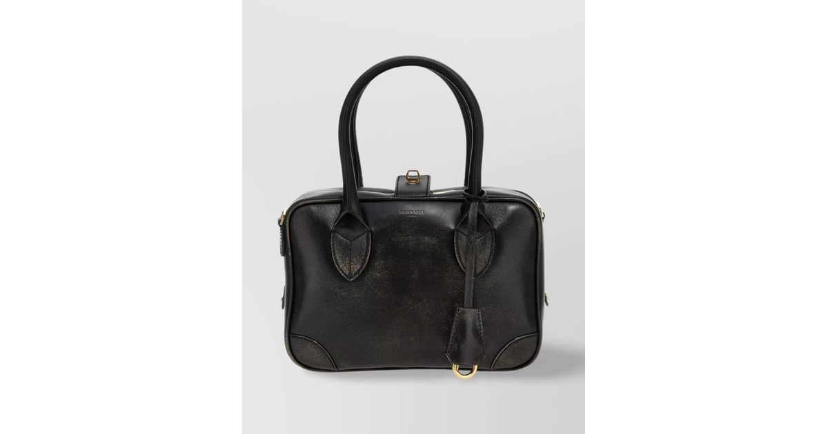 Golden Goose Structured Silhouette Top Handles Detachable Strap in ...
