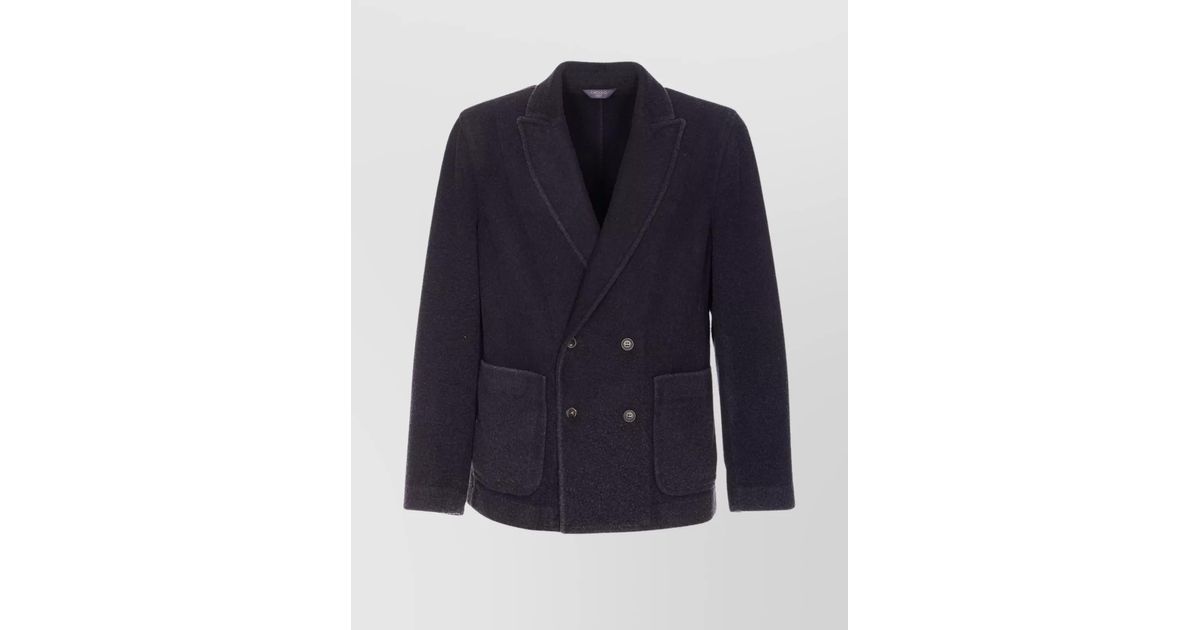 Circolo 1901 Double-Breasted Jacket Featuring Pockets in Blue for Men ...
