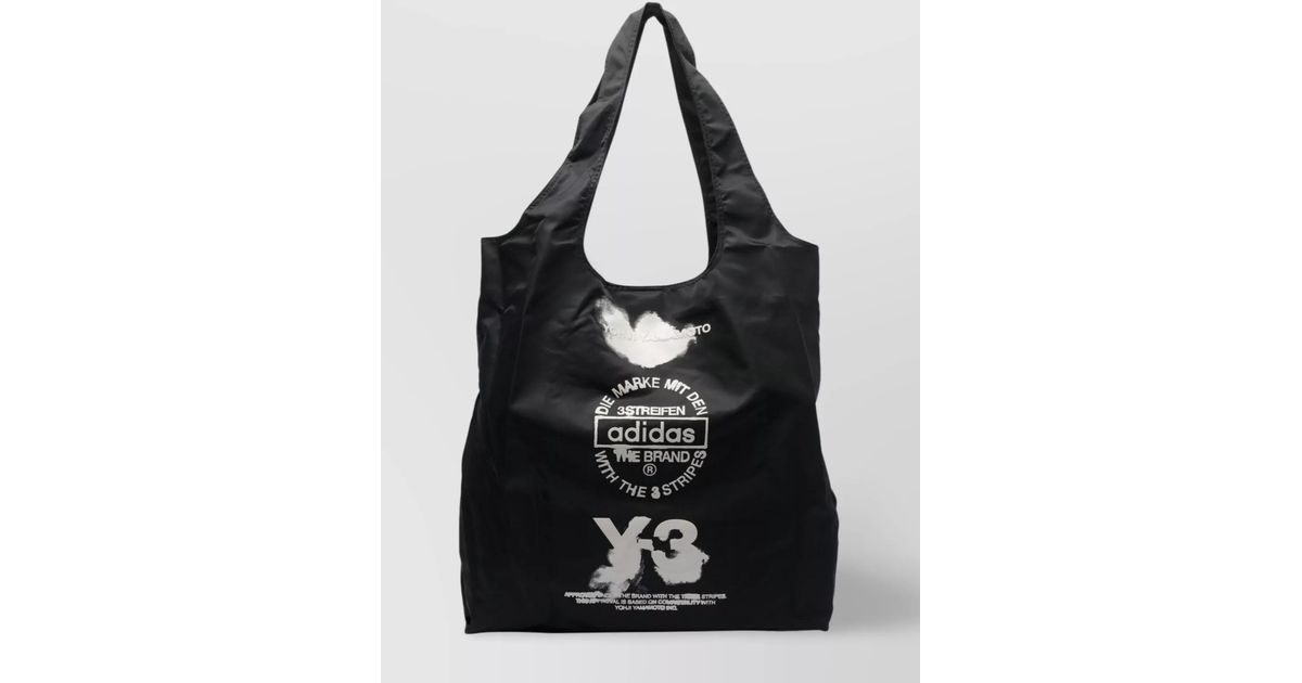 Y-3 Rectangular Shape Tote Bag With 2 Handles in Black for Men | Lyst