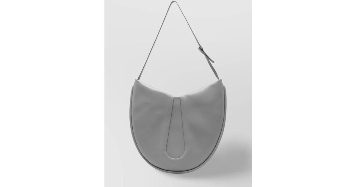 THEMOIRÈ Tike Recycled Polyurethane Shoulder Bag With Adjustable Strap ...