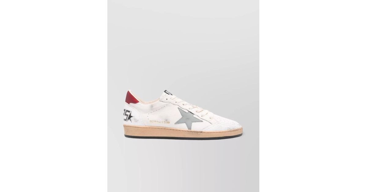 Golden Goose Low Top Sneakers With Signature Star Patch in White for ...