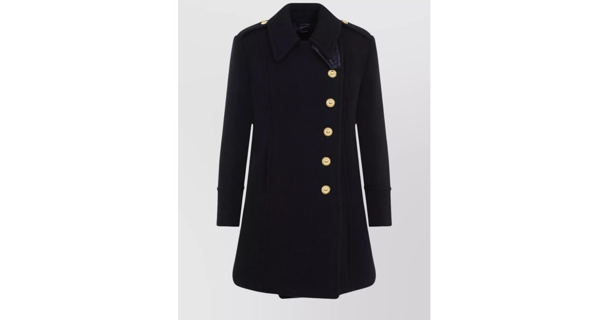 Tom Ford Wool Jacket With Central Vent And Button-Tabs in Blue | Lyst UK