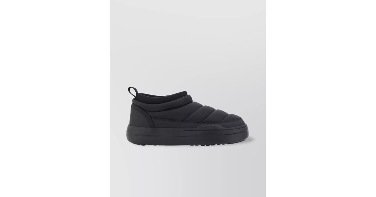 Moon Boot Soft Quilted Pull Tab Boots in Black | Lyst UK