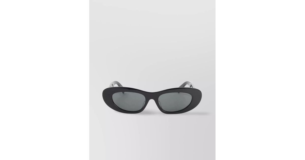 Celine Cat Eye Sunglasses Curved Arms in Grey | Lyst UK