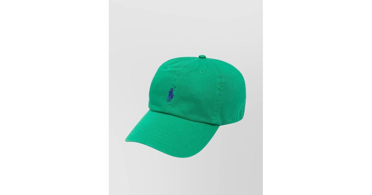 Polo Ralph Lauren Signature Cap With Curved Brim And Ventilation in ...