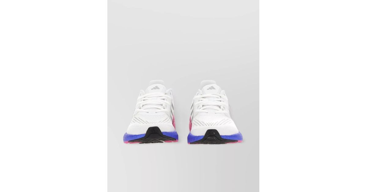 adidas Originals Pureboost 22 Mesh Sneaker With Rubber Sole in White | Lyst