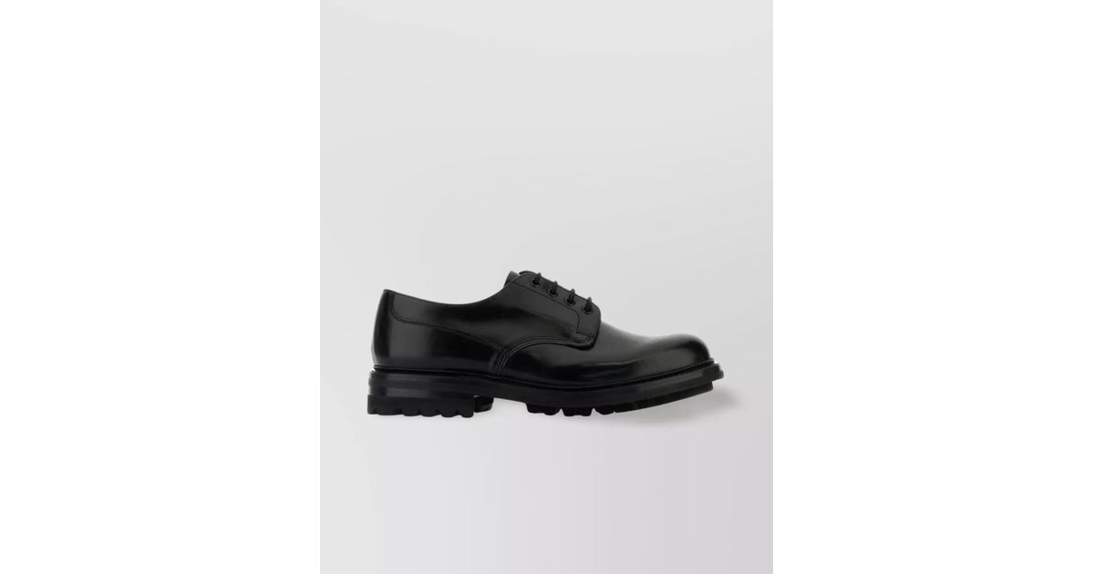 Church's Mc Neil Lw Chunky Sole Lace-Up Shoes in Black for Men | Lyst UK