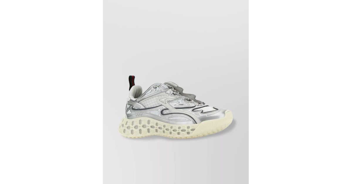 Gucci Mesh And Rubber Cub3D Sneakers for Men | Lyst