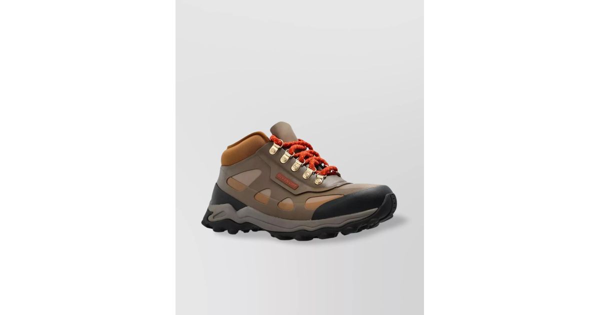 Givenchy Short Ankle Vulcanized Rubber Pull Tab in Brown for Men | Lyst