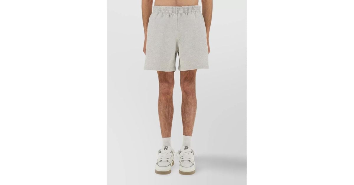 Represent "Initial" Knee Length Shorts in White for Men | Lyst UK