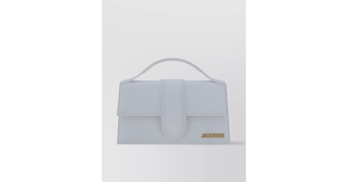 Jacquemus The Grand Bambino Shoulder Bag in Gray | Lyst