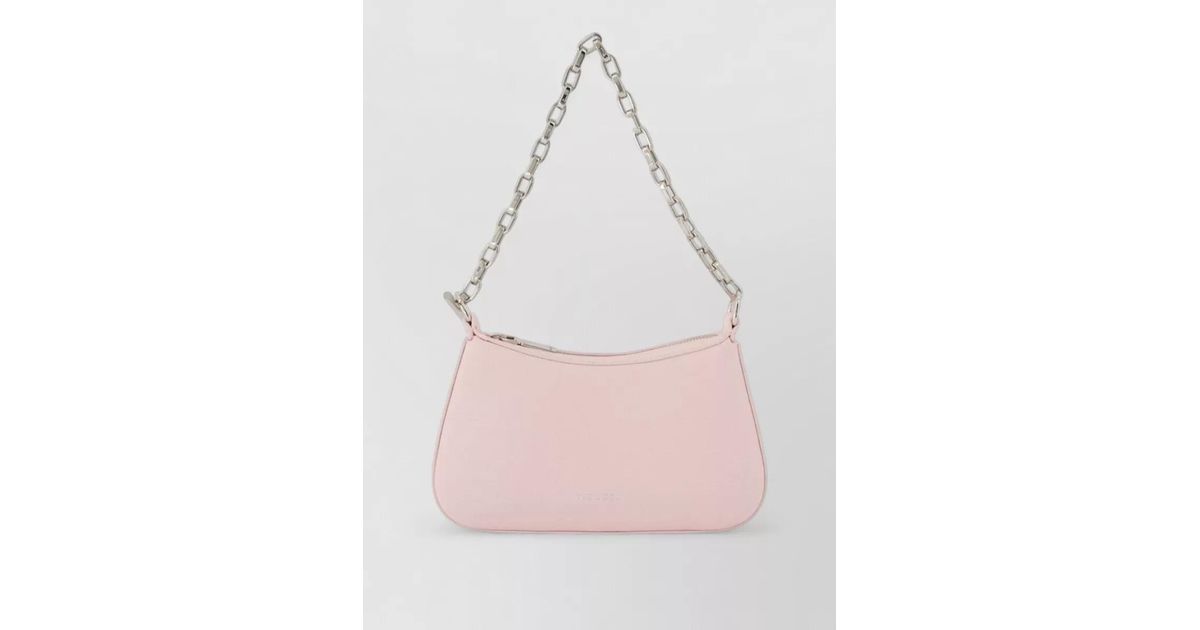 McQueen T Bar Mini Handbag in Pink | Lyst UK