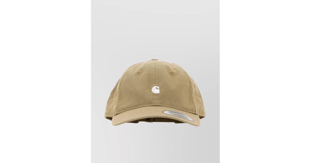 Carhartt Madison Logo Cap Cotton in Natural for Men | Lyst