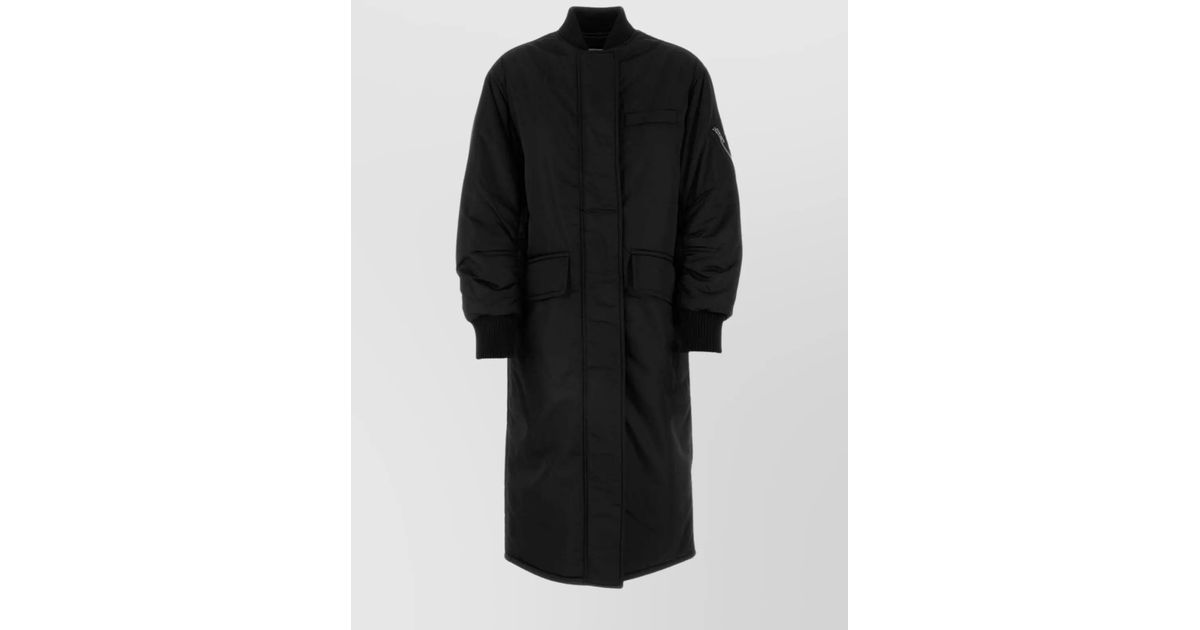 Stand Studio Padded Jacket With Quilted Design And Front Pockets in ...