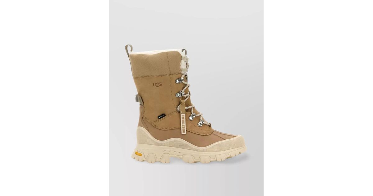 UGG Leather Adirondack Meridian Boots in Natural | Lyst