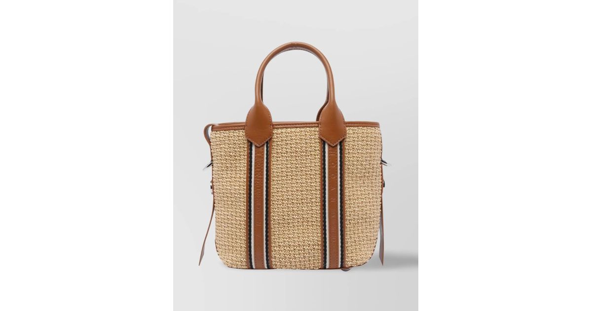 Hogan Cross-Body And Satchel Bag in Natural | Lyst