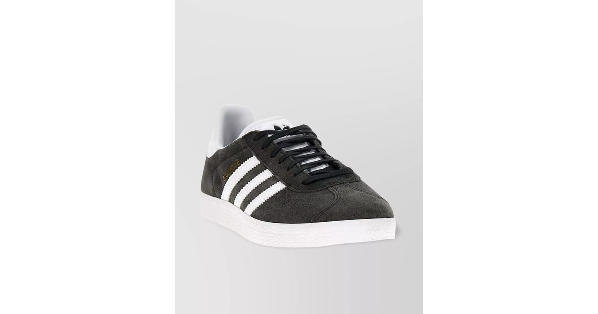 adidas Originals Striped Rubber Sole Low-Top Sneakers in Brown for Men ...