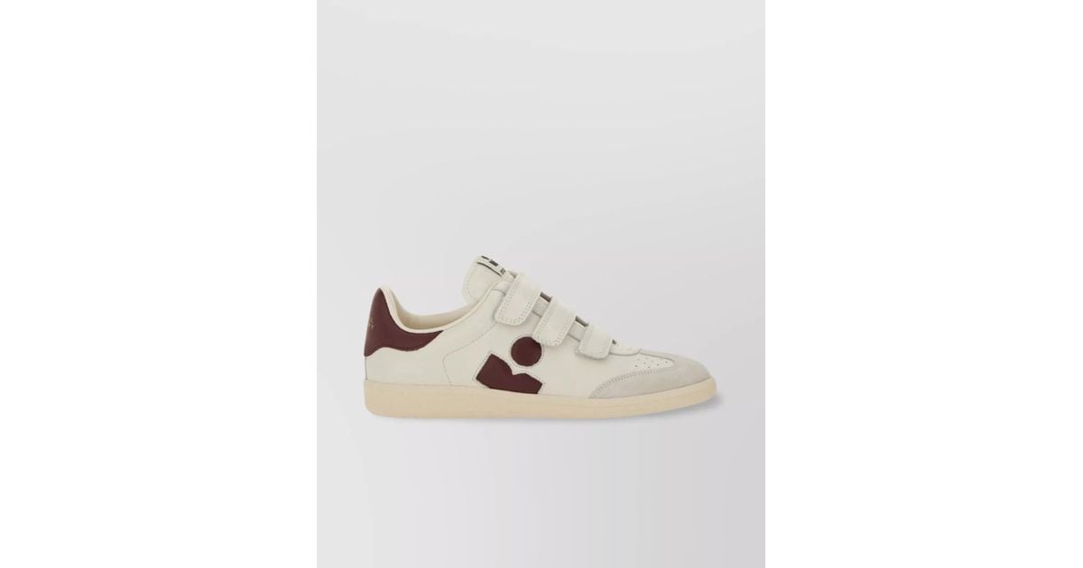 Isabel Marant Sneakers With Contrasting Heel Tab And Perforated ...