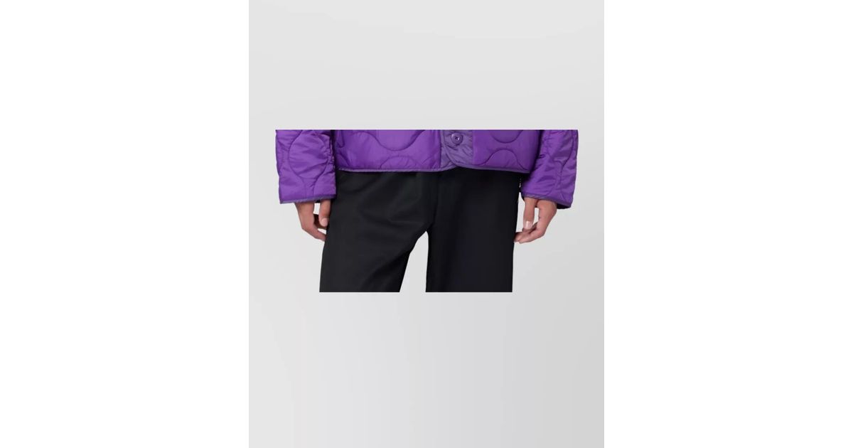 OAMC Combat Liner Jacket Embroidered Detail in Purple for Men | Lyst UK