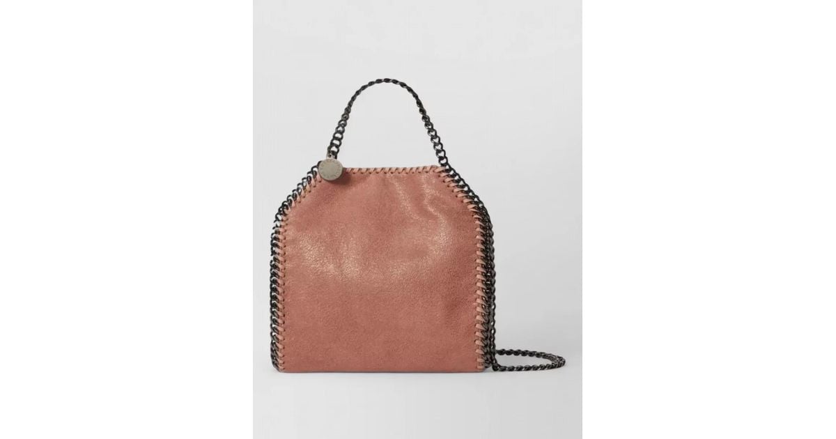 Stella McCartney Tiny Falabella Eco Shaggy Deer Tote Bag | Lyst UK