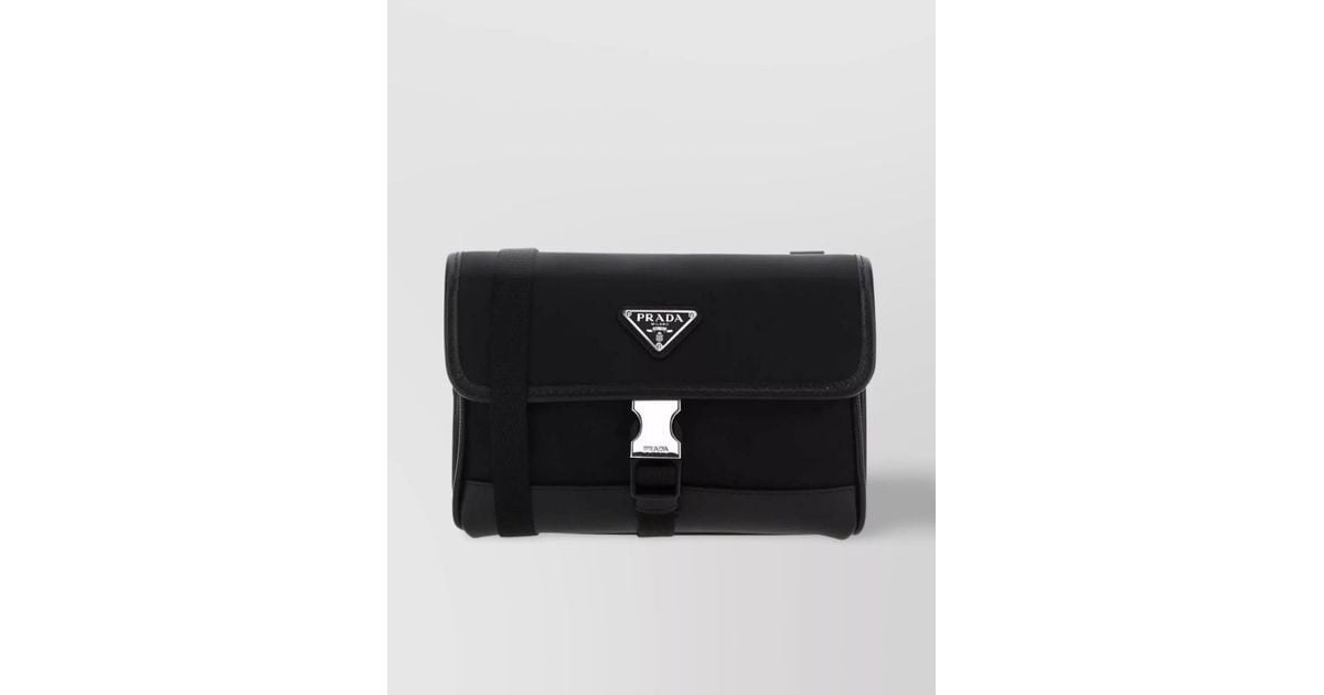 Prada Rectangular Re-Nylon Phone Case in Black for Men | Lyst UK