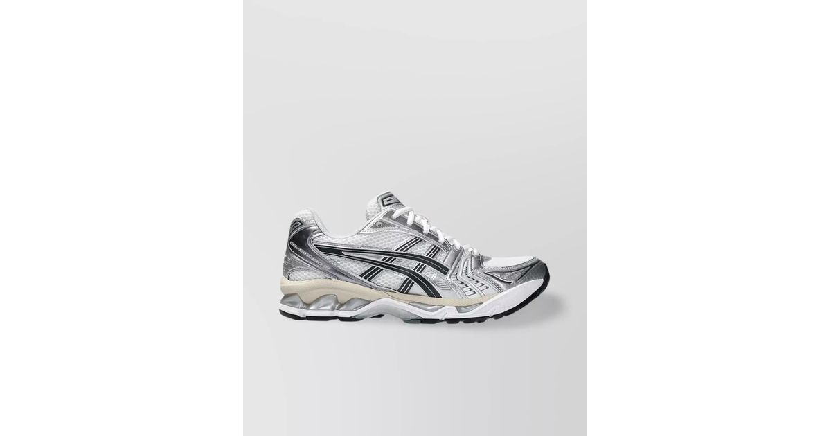 Asics Leaf Sneakers Mesh Reflective in Metallic | Lyst UK