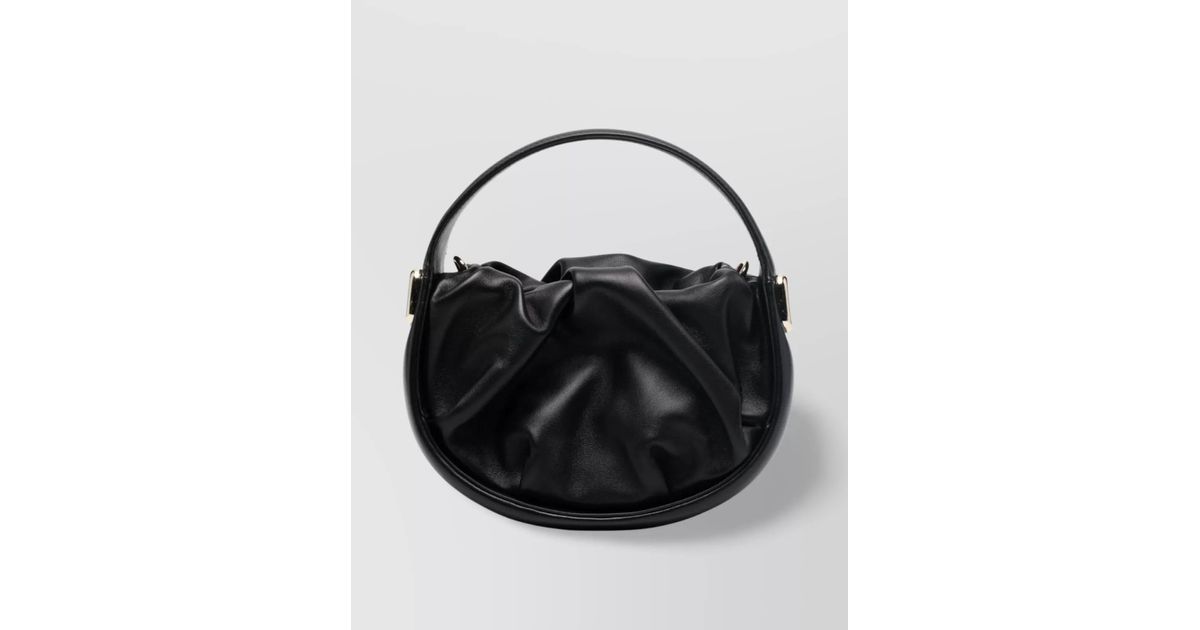 Roger Vivier Choc Royale Mini Hobo Bag in Black | Lyst UK