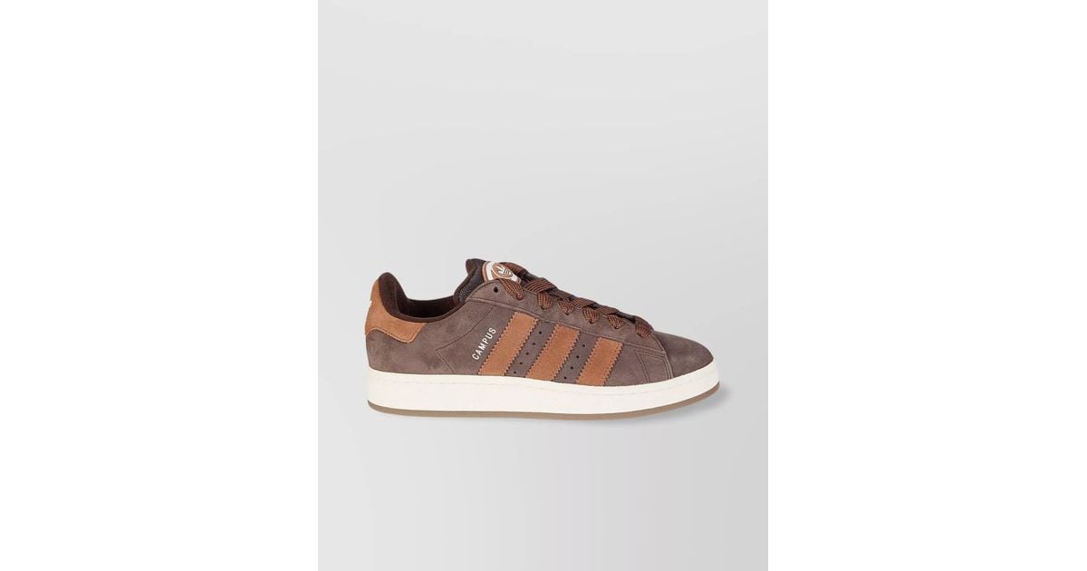 adidas Campus Suede Sneakers Rubber Sole in Brown for Men | Lyst