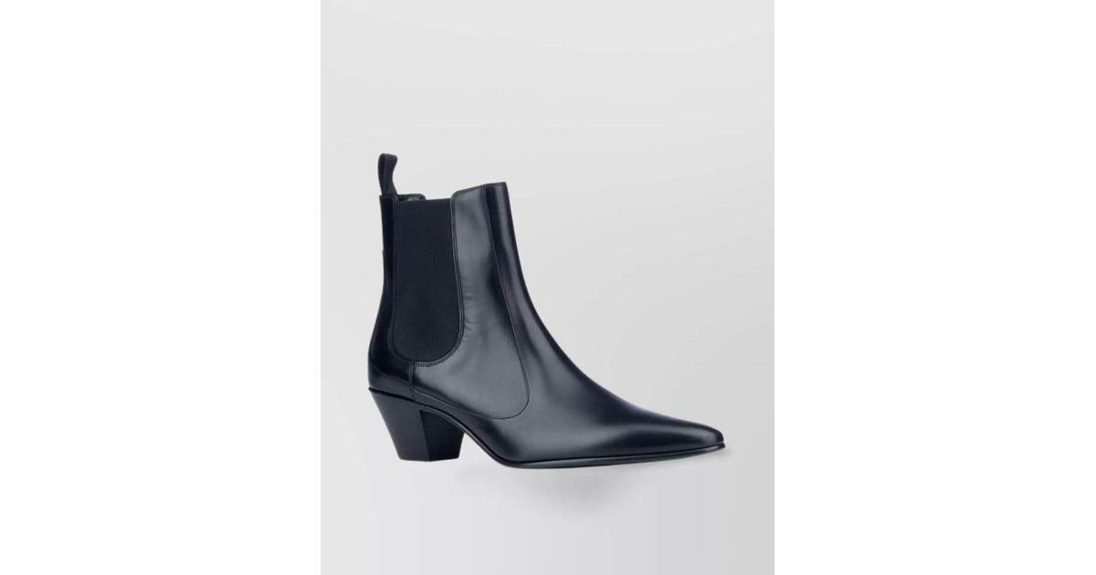 Celine Heel Toe Tab Boots in Blue for Men | Lyst